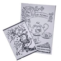 Șabloane decorative reutilizabile – modele creative pentru pictură ...